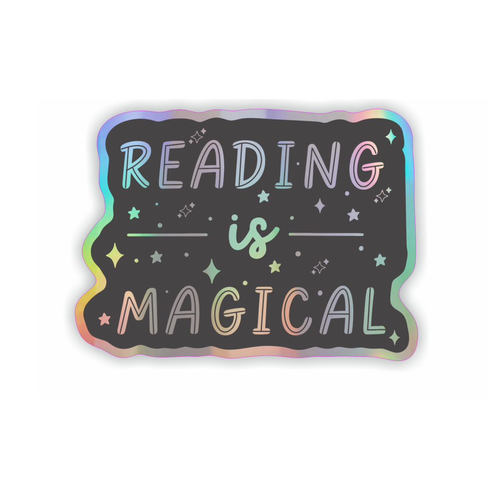 Reading Is Magical Sticker – Lionheart Prints
