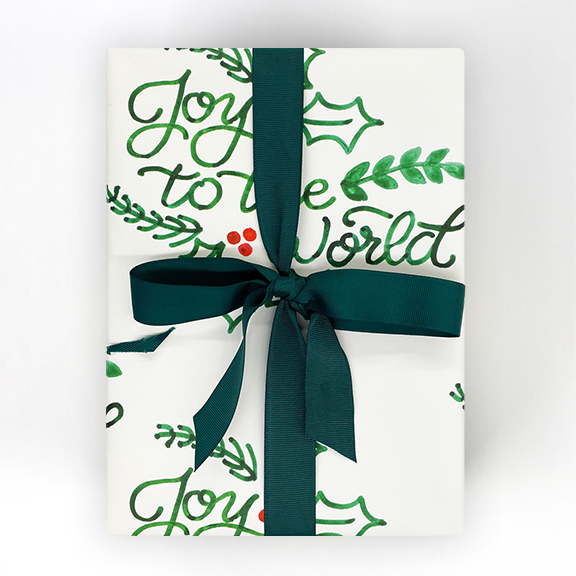 Joy to the World Wrapping Paper – Lionheart Prints