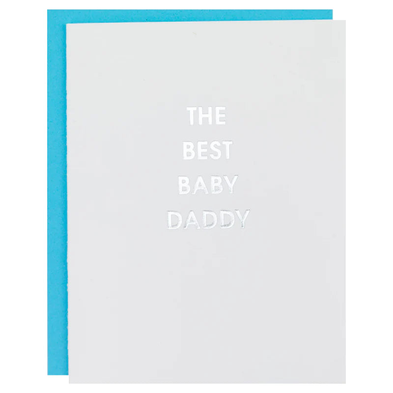 Best Baby Daddy Greeting Card – Lionheart Prints