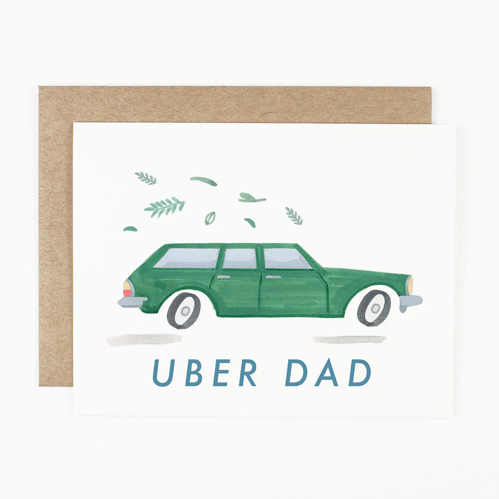 Uber Dad Greeting Card – Lionheart Prints