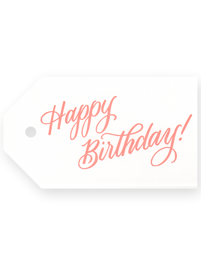 Happy Birthday Sign Pink