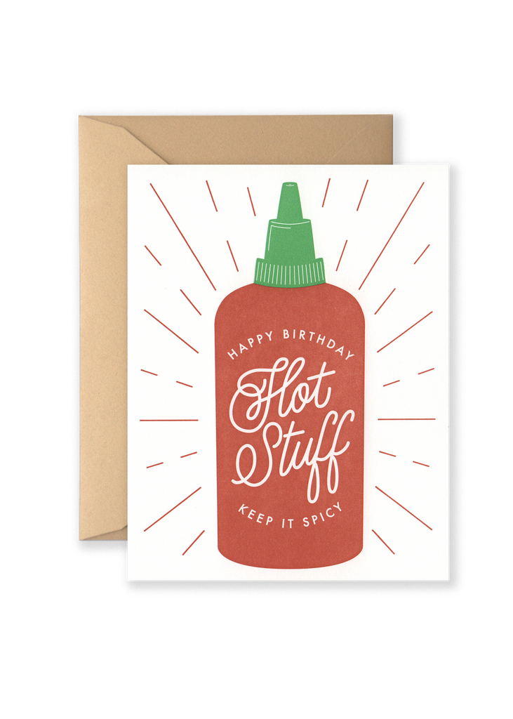 Birthday Hot Stuff Greeting Card – Lionheart Prints
