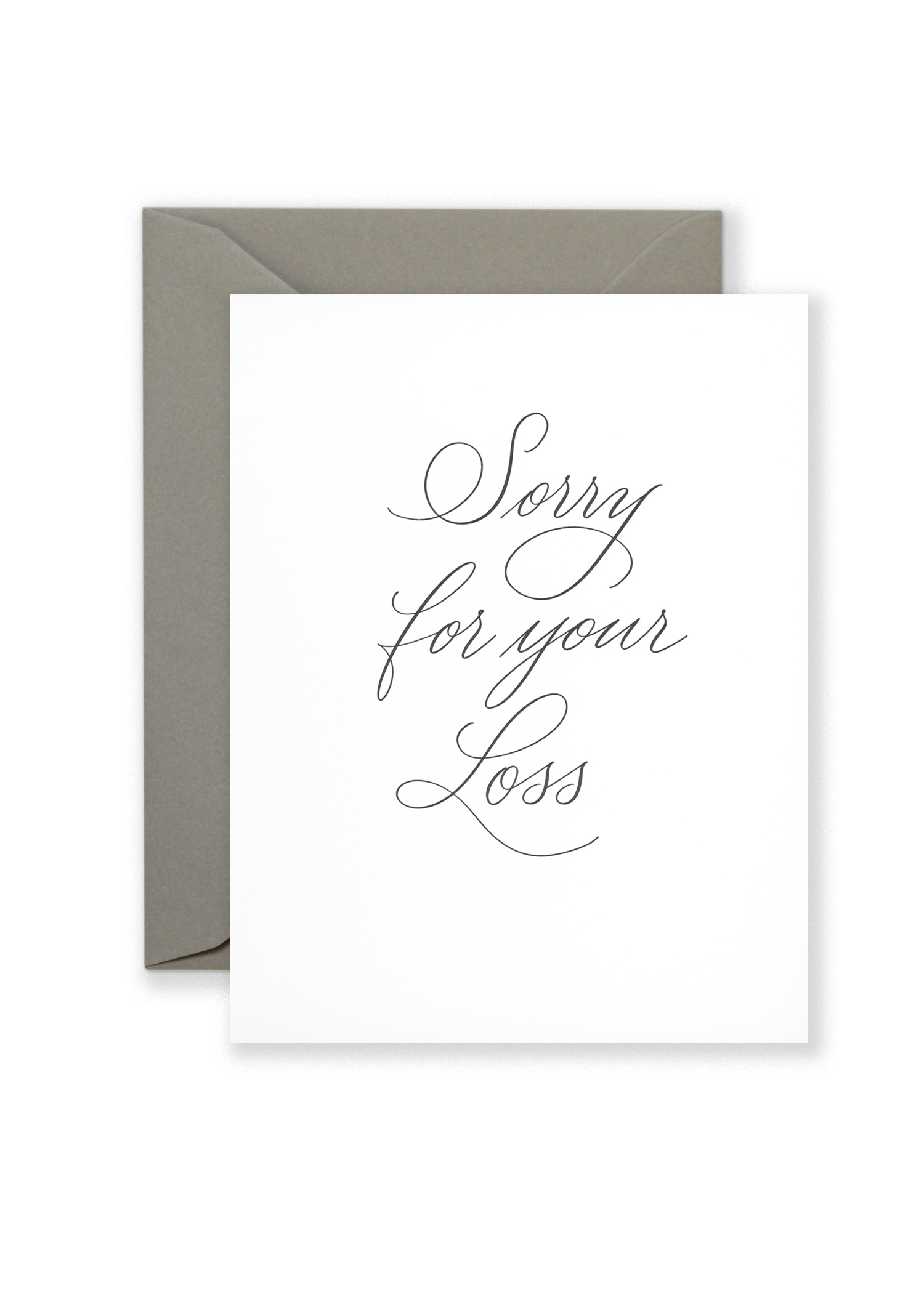 Sorry For Your Loss Cards