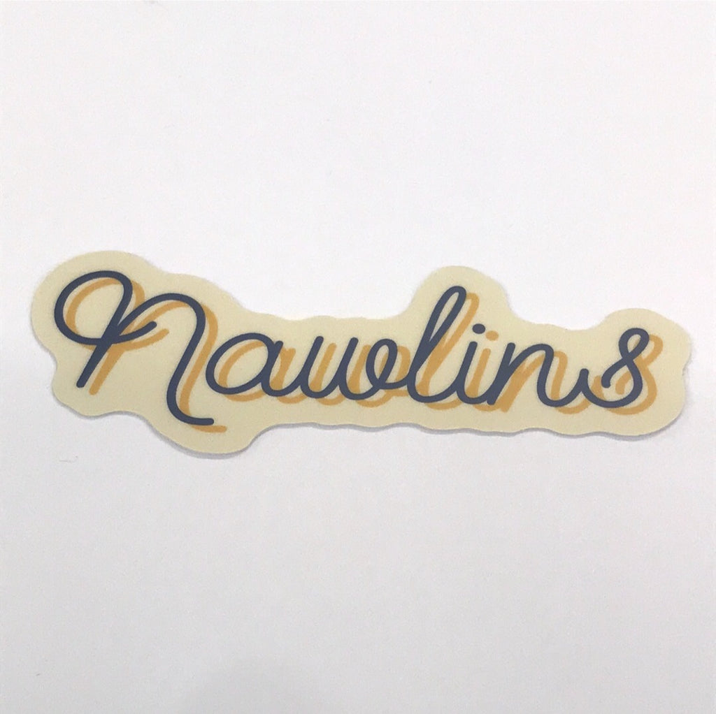 Nawlins Script Sticker – Lionheart Prints