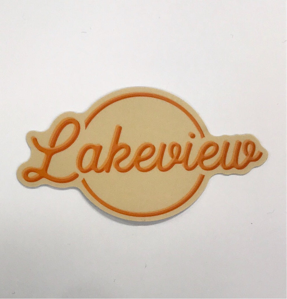 Lakeview Sticker – Lionheart Prints