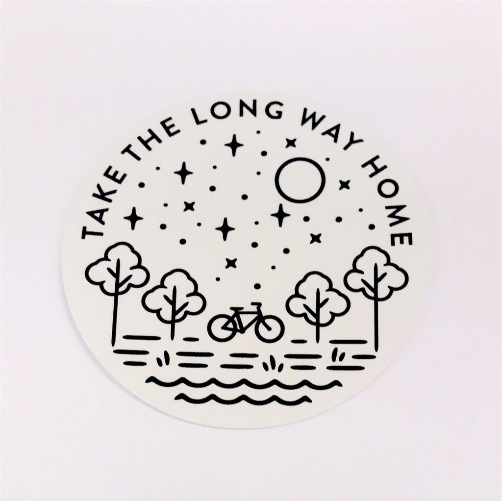 Long Way Home Sticker – Lionheart Prints